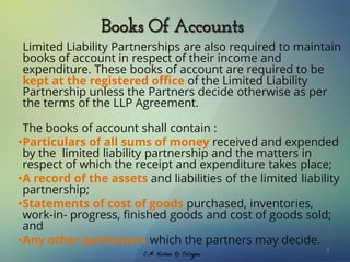 Books of Accounts and Audit of LLP | PDF