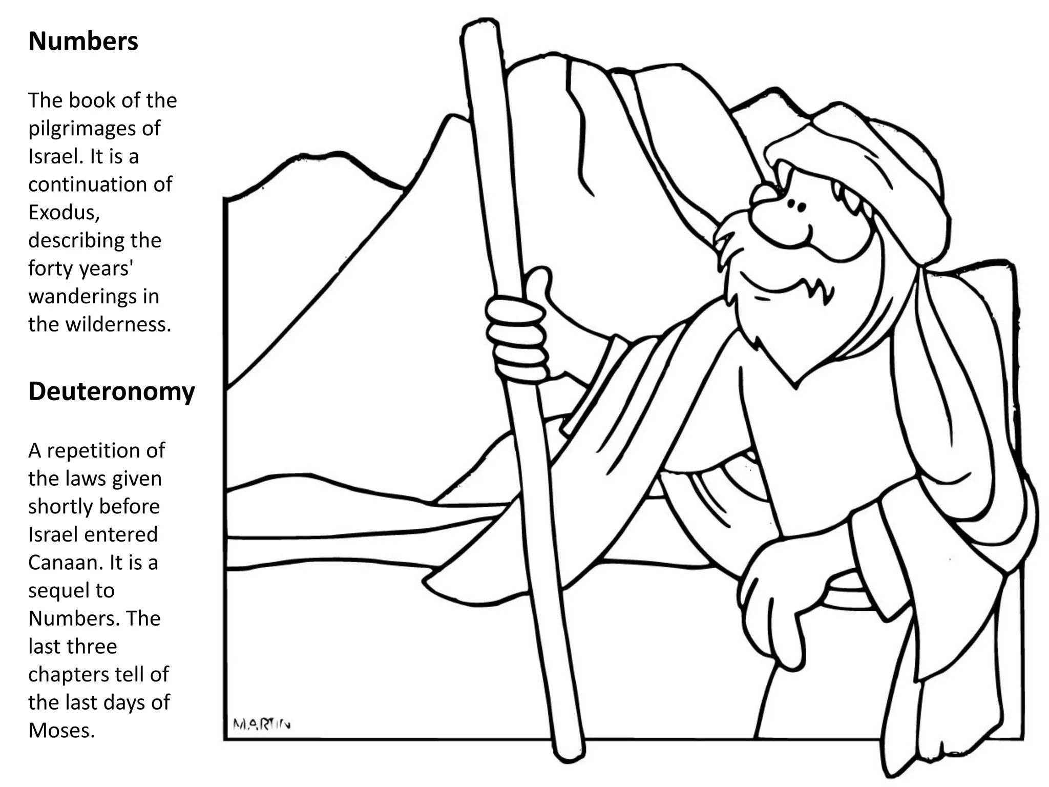 Books of the Bible: Old Testament - Coloring Book | PDF