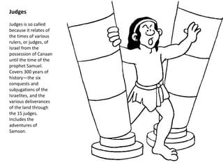Books of the Bible: Old Testament - Coloring Book | PDF