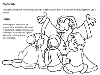 Zephaniah Coloring Page