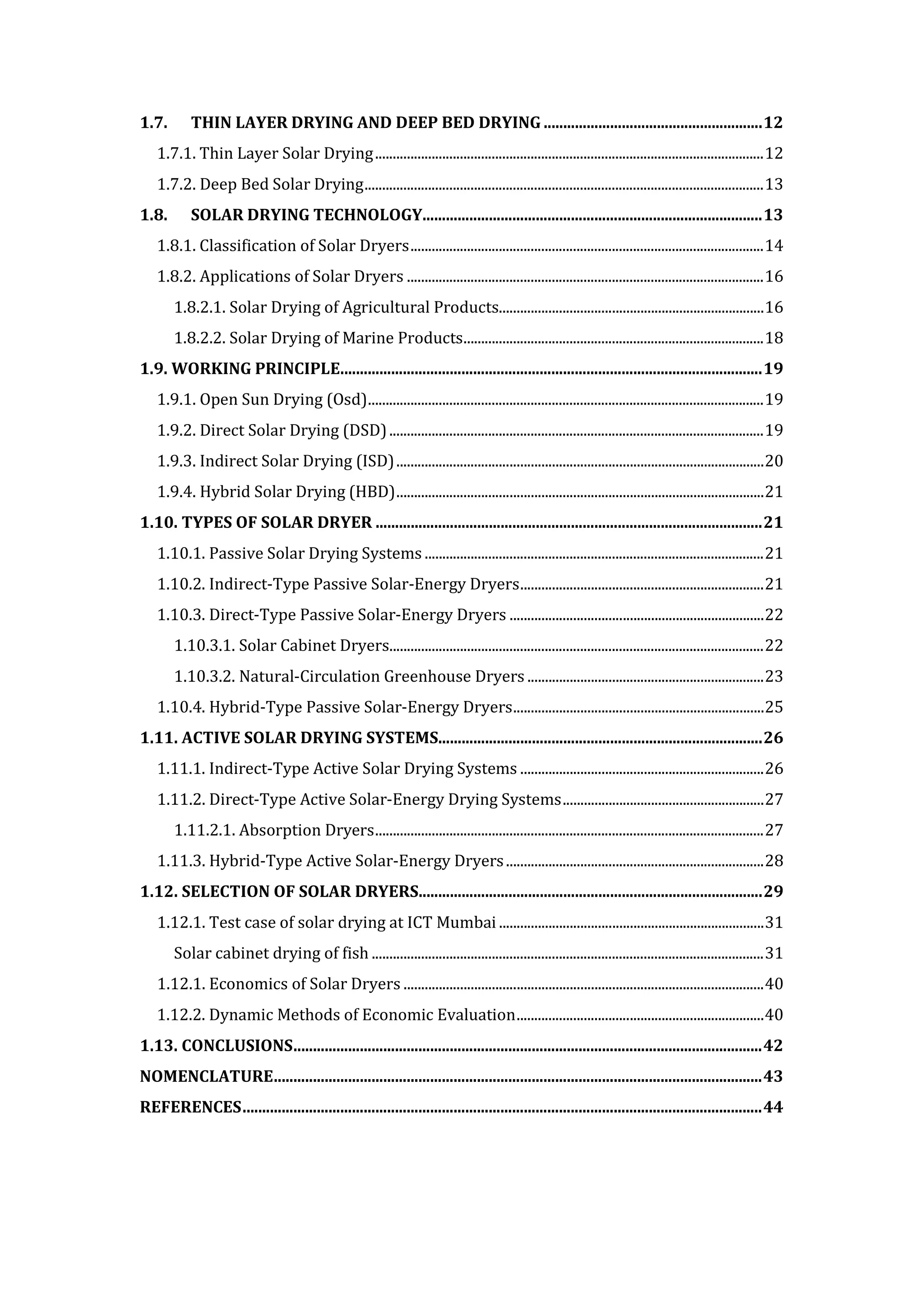Solar Drying Fundamentals Applications And Innovations. | PDF