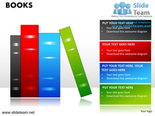 Books powerpoint ppt slides. | PDF