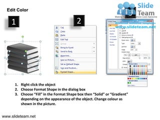 Books stacked powerpoint ppt templates. | PDF | Technology & Computing