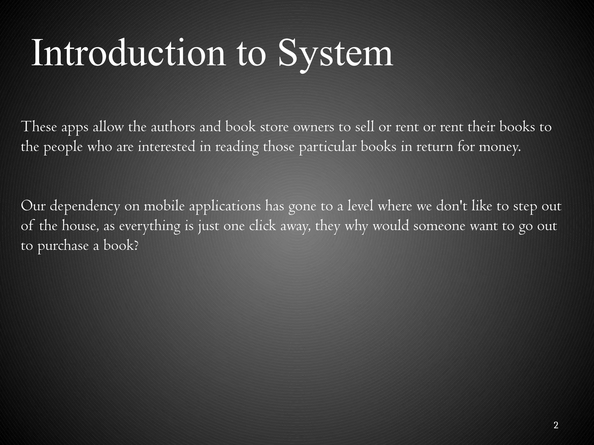 The Bookstore management system with .pptx