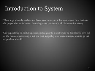 The Bookstore management system with .pptx