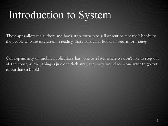 The Bookstore management system with .pptx