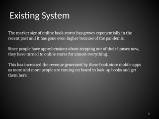 The Bookstore management system with .pptx