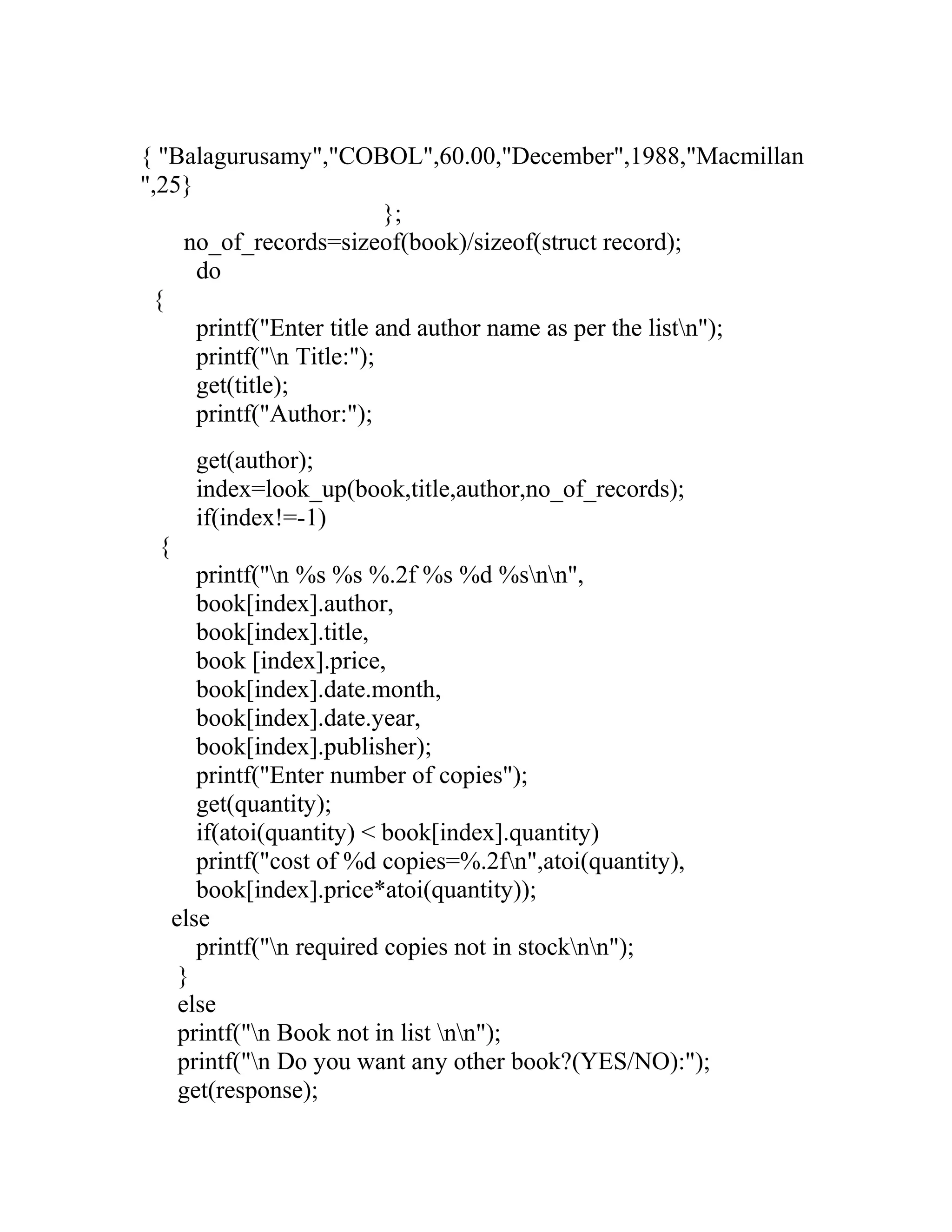 Book store automation system | DOC | Operating Systems | Computer Software and Applications
