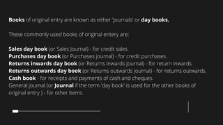 Books & Transactions | PPT