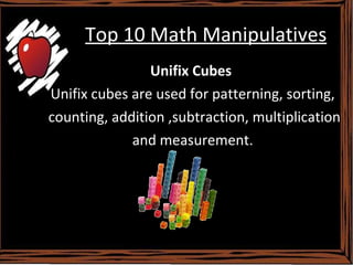 Using SMART manipulatives for K Math | PPT