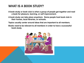 Book study group - PPT sp 15 | PPTX