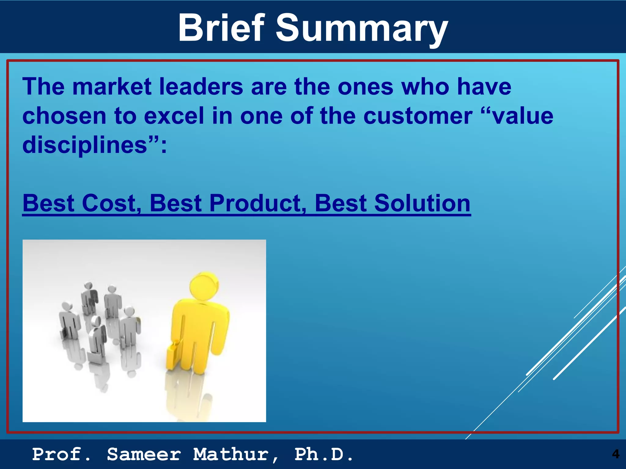 The Discipline of Market Leaders by Michael Treacy and Fred Wiersema | PDF