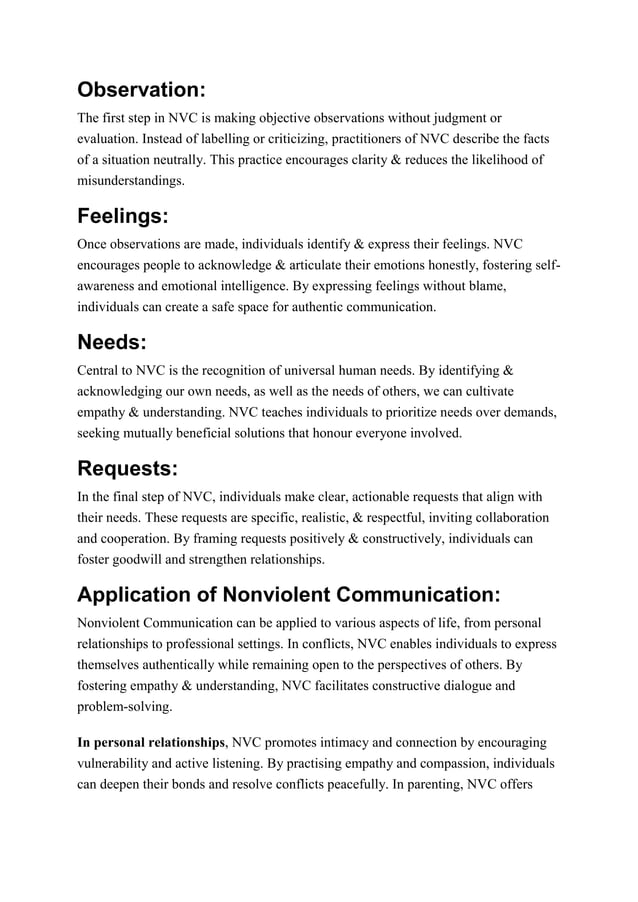 Book Summary of Nonviolent Communication.pdf