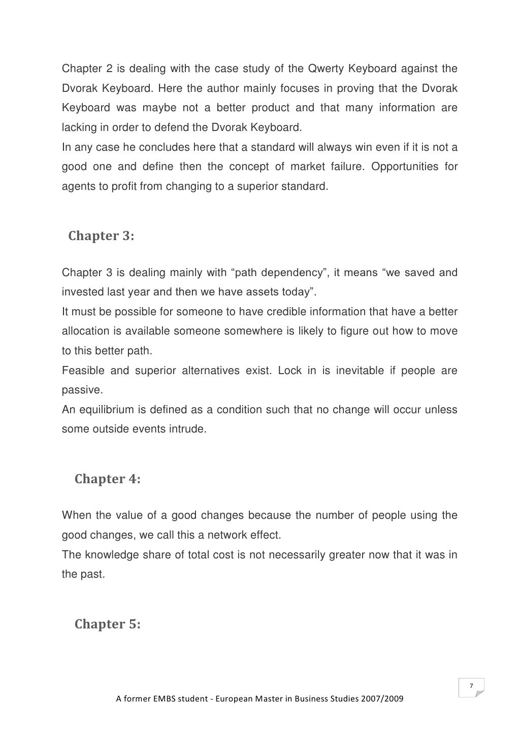 Book Summary Report Example