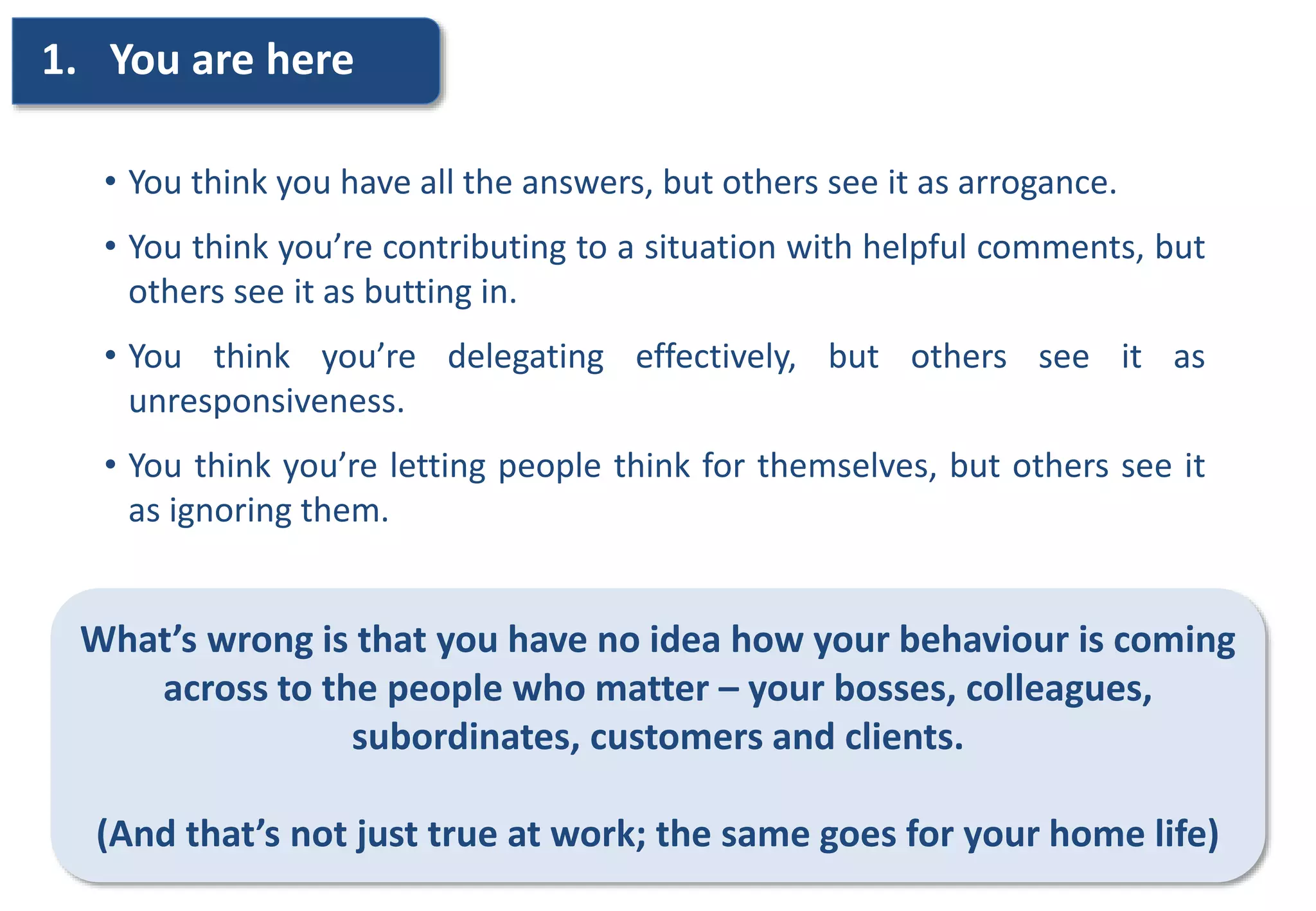 Book summary - What got you here Won't get you there | PPTX