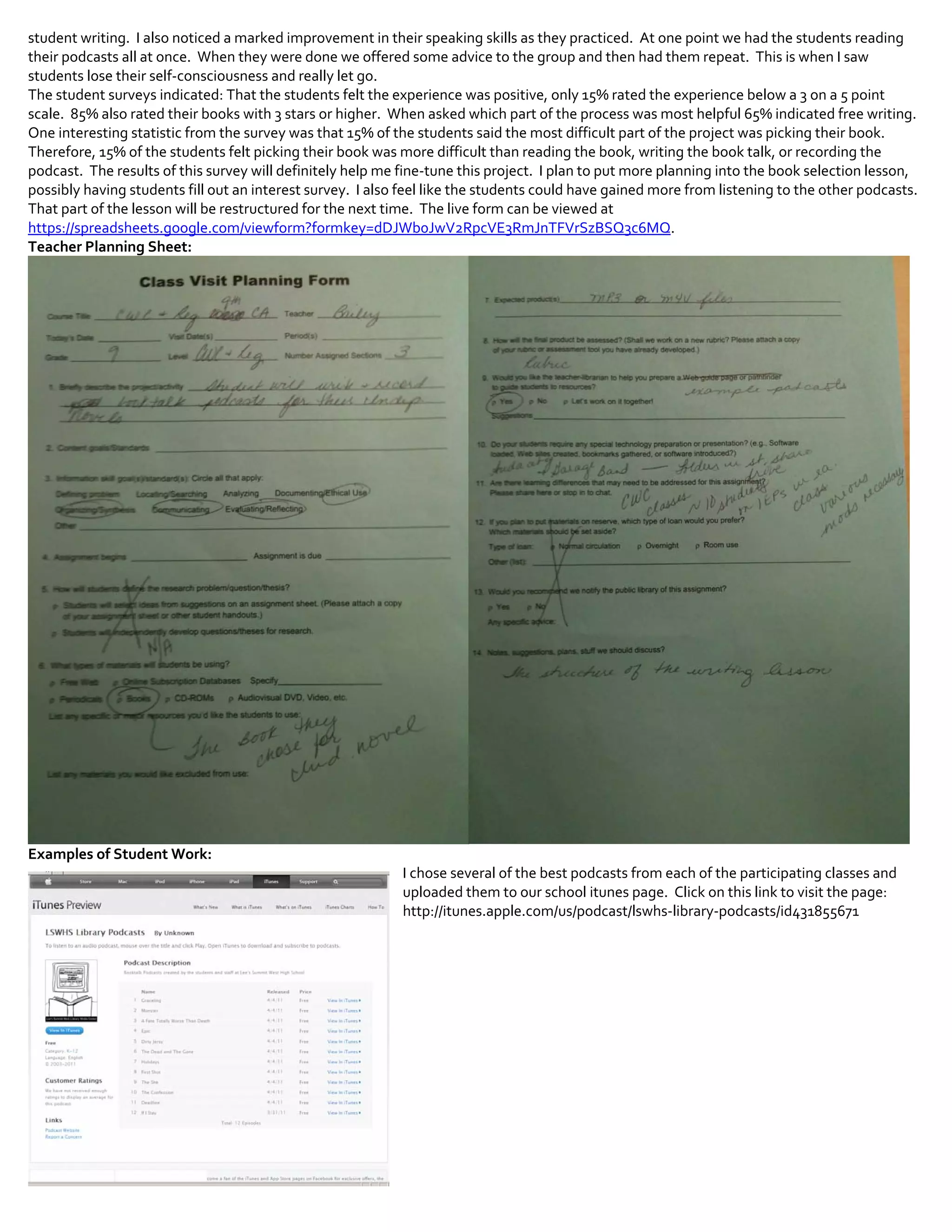 Book talk Podcast Lesson | PDF