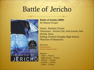 The Tech Saavy Book Talk | PPT | Genres