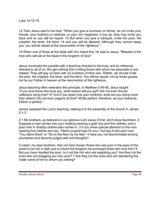 The parables of our Lord Jesus Christ elaborated in depth | PDF