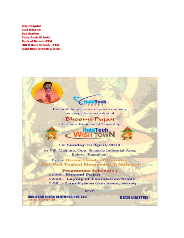 Map for Neemrana For plots | PDF