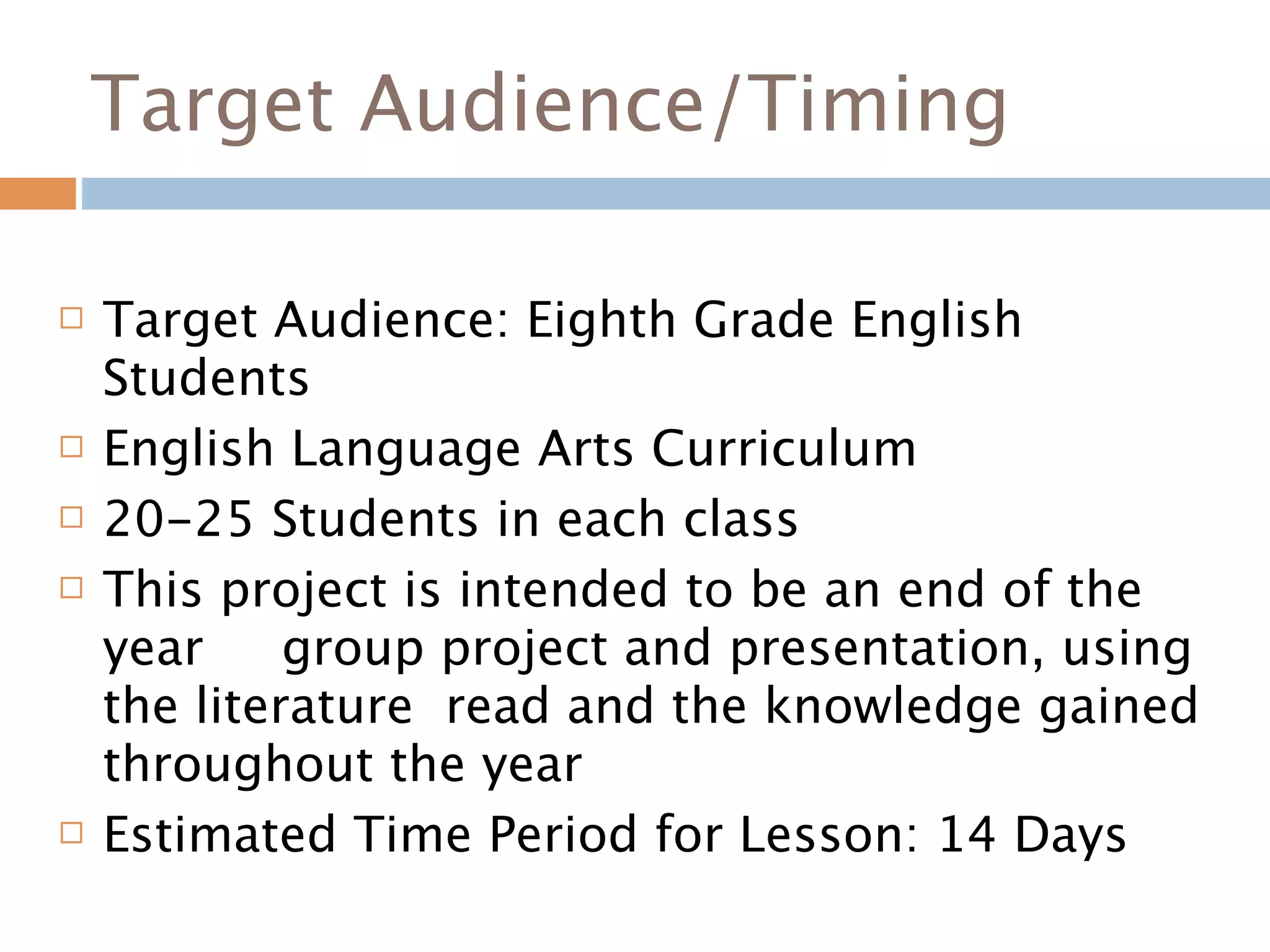 Book trailer Lesson Plan Project | KEY