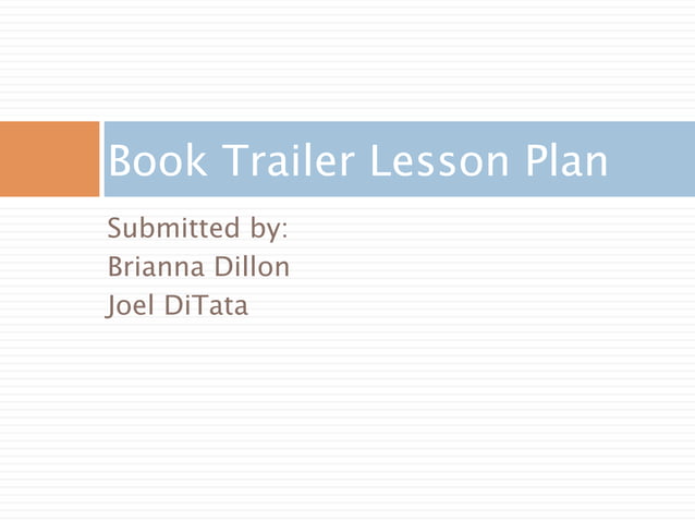 Book trailer Lesson Plan Project | KEY | Desktop Publishing | Computer ...