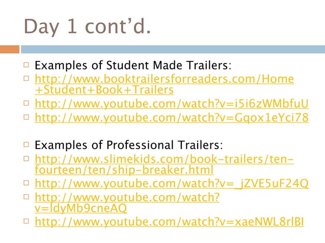 Book trailer Lesson Plan Project | KEY | Desktop Publishing | Computer ...