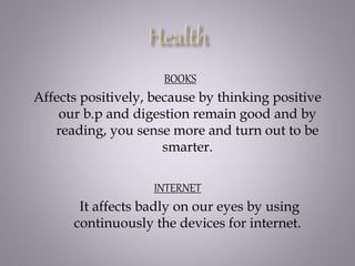 Book vs internet | PPTX