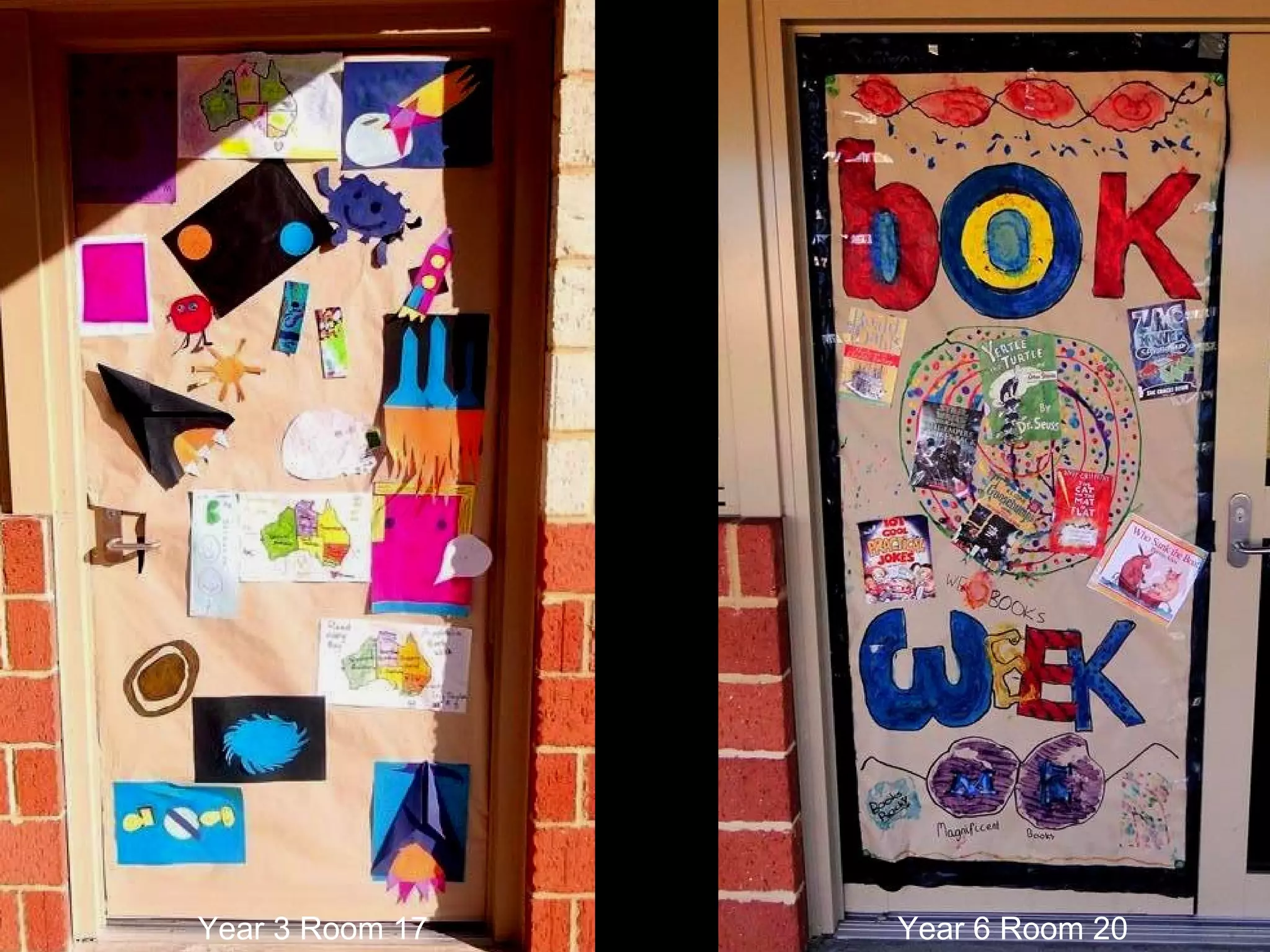 Bookweek Classroom Door Designs 2013 | PPT