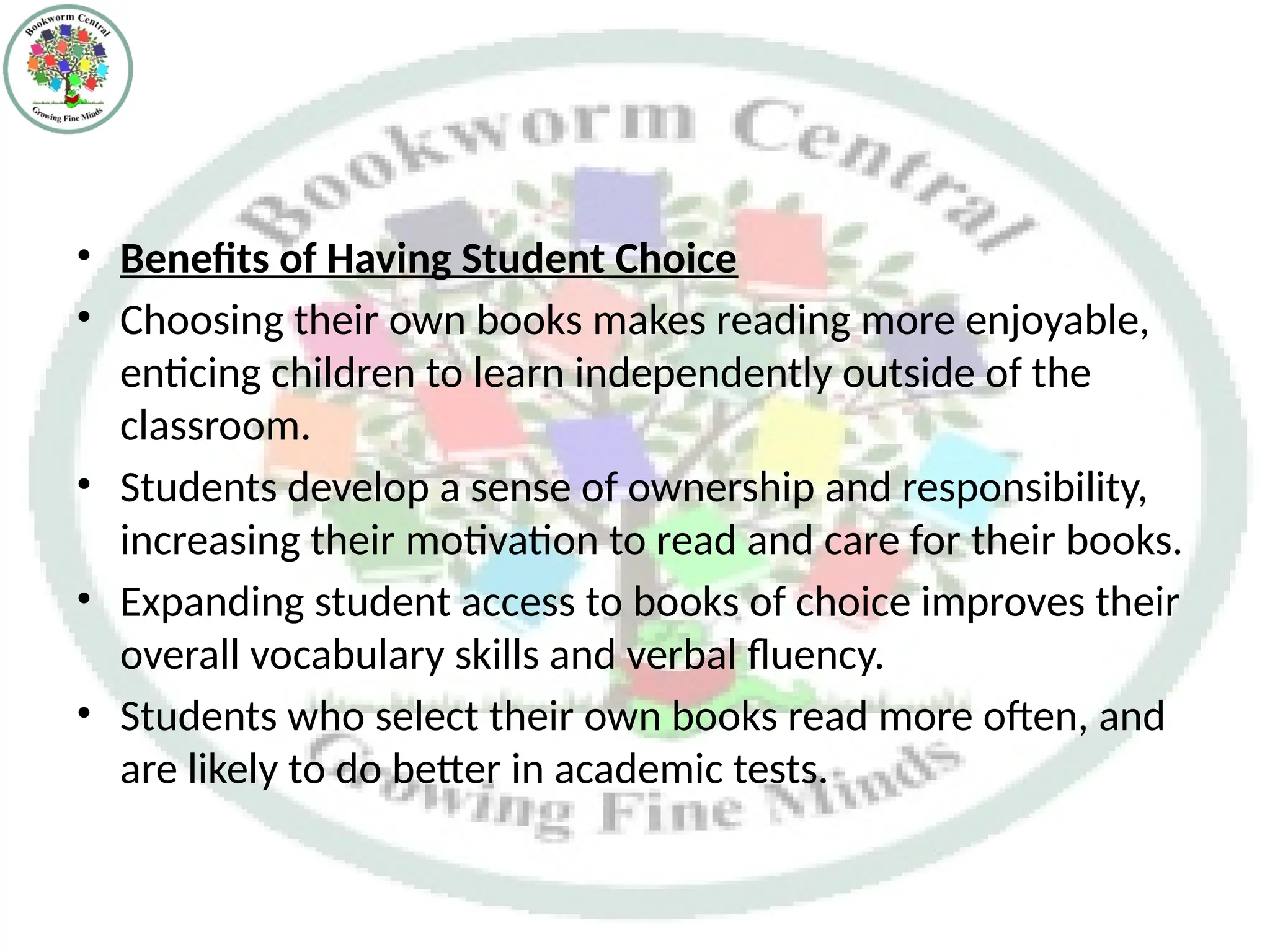 Bookworm Central - Reading Literacy Programs | PPT
