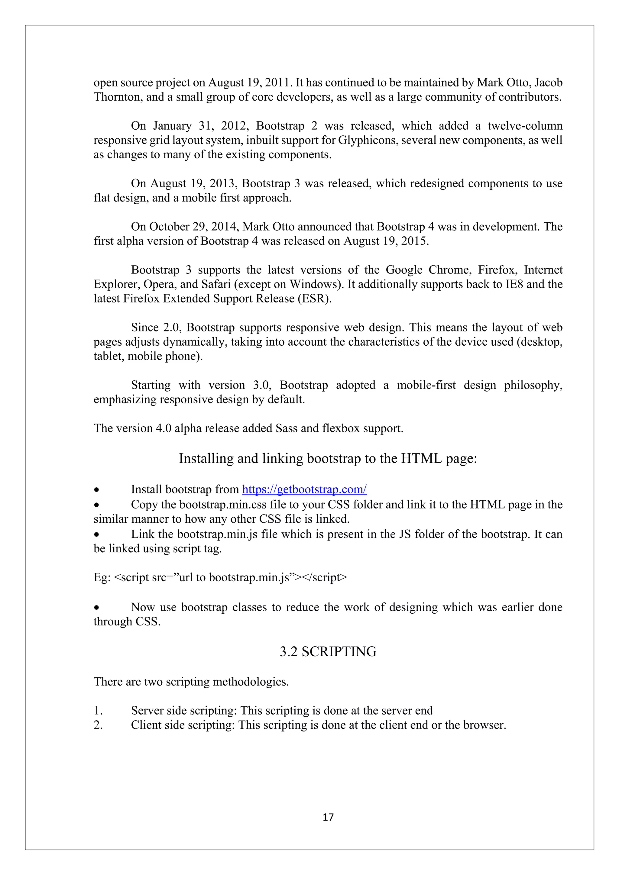 e-commerce web development project report (Bookz report) | PDF