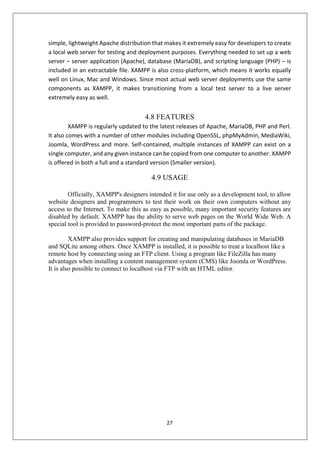 e-commerce web development project report (Bookz report) | PDF
