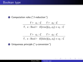 Boolean type | PPT