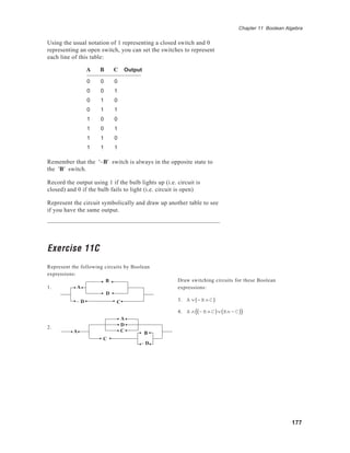 Boolean algebra | PDF