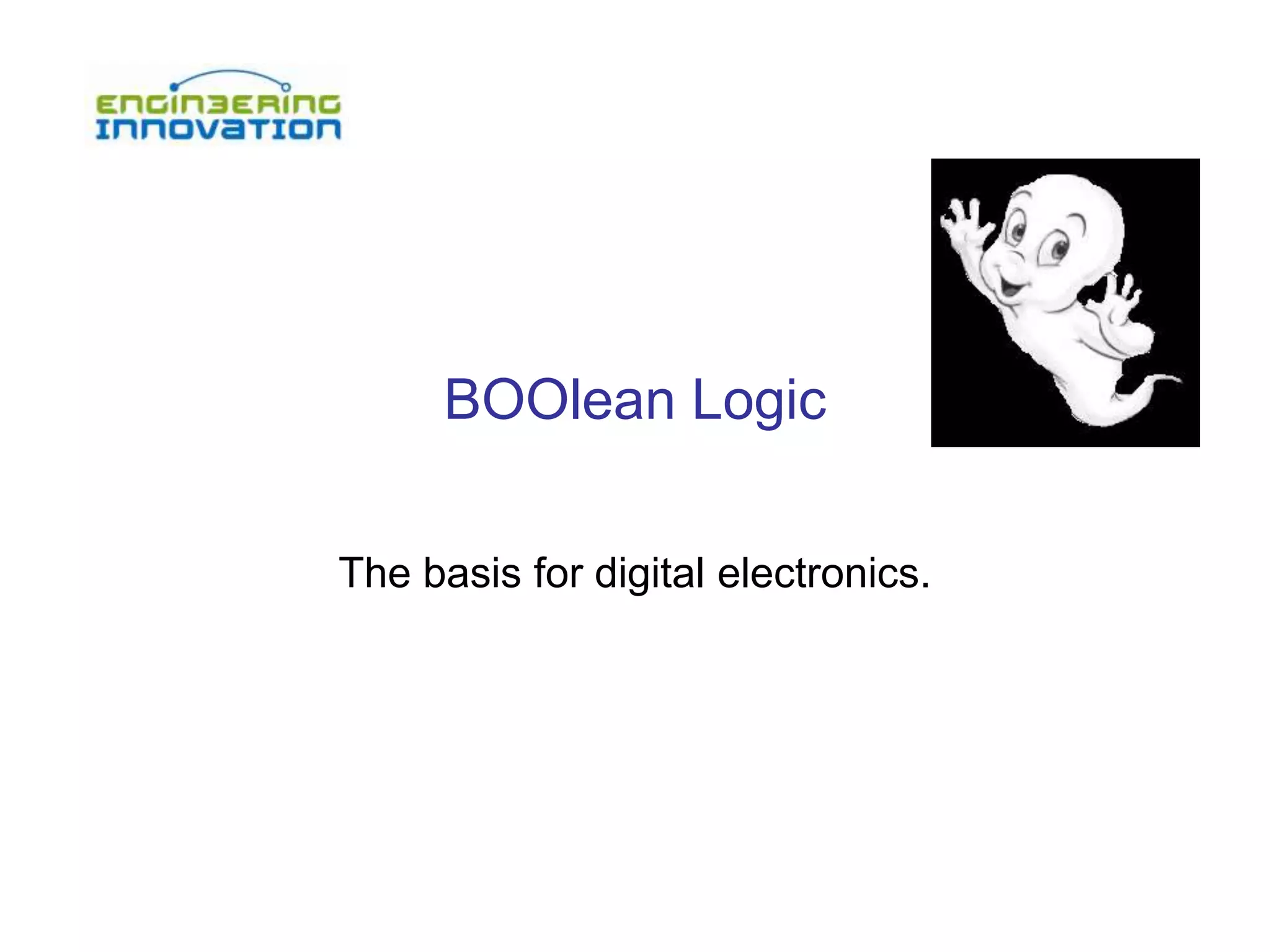 boolean-logic.pptx | Programming Languages | Computing