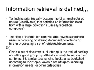 Boolean Retrieval | PPT