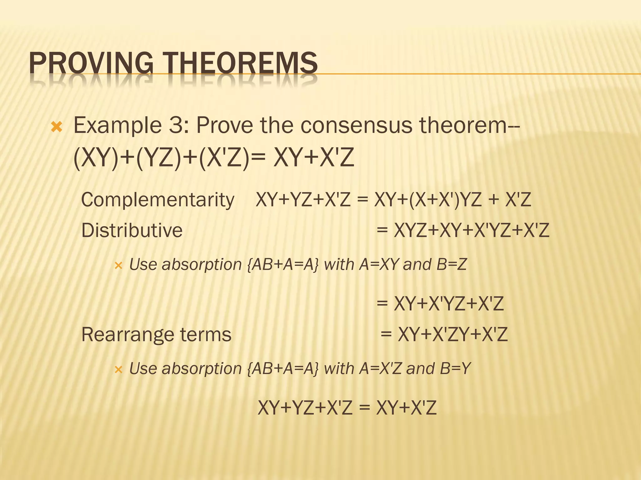 Boolean algebra | PDF