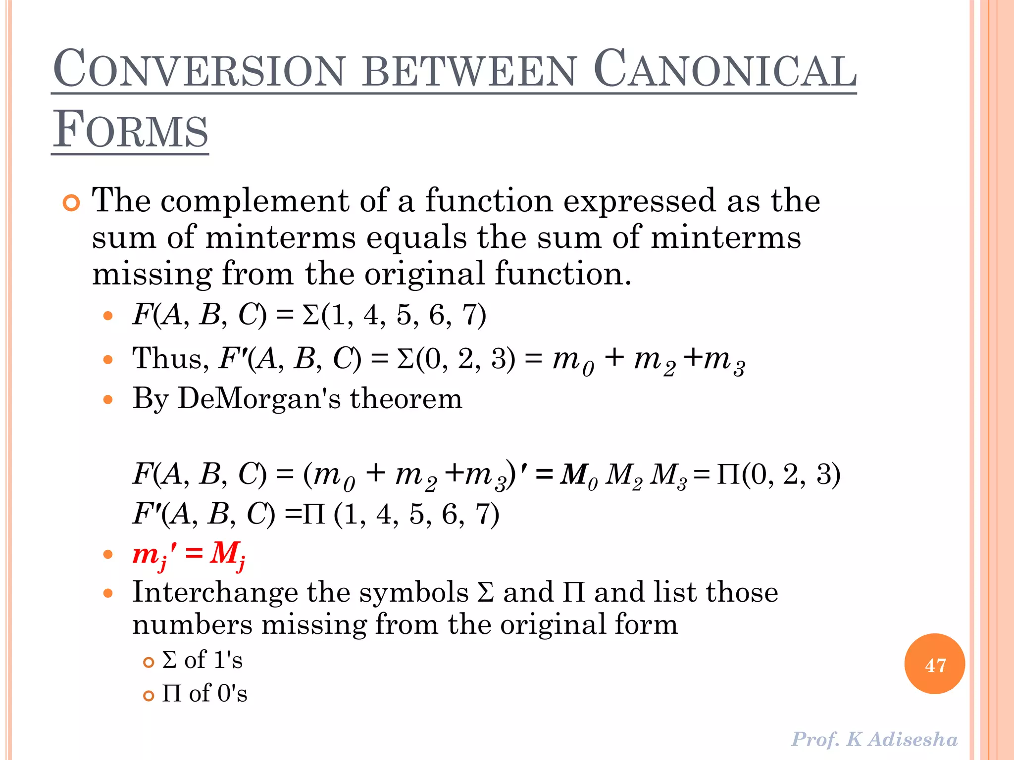Boolean algebra and Logic gates | PDF