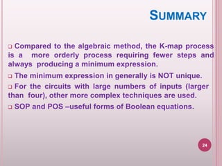 Boolean Algebra | PPT