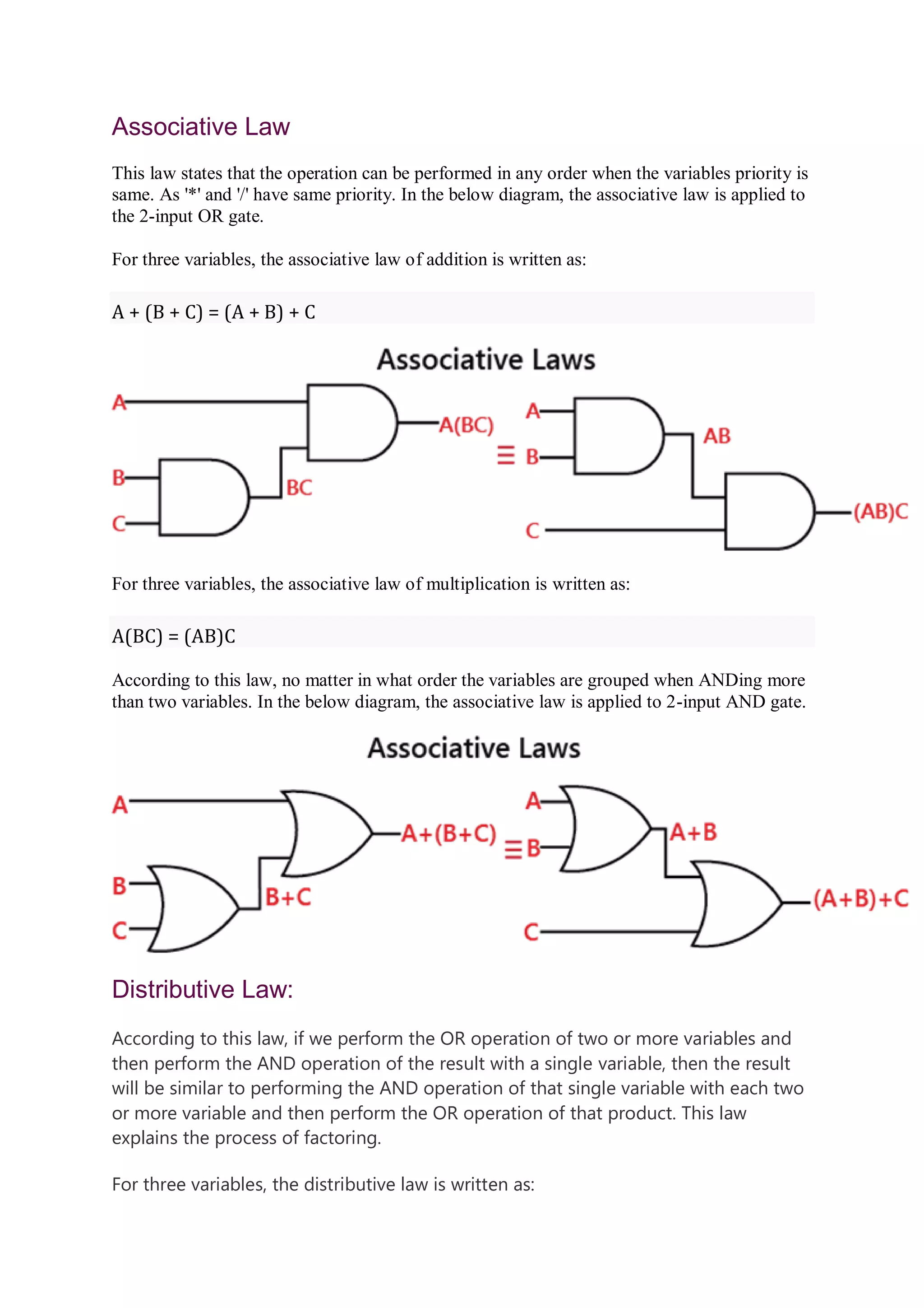 Boolean Algebra.pdf | Programming Languages | Computing