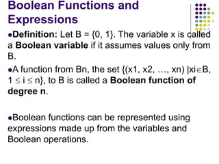 BOOLEAN ALGEBRA.ppt