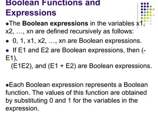 BOOLEAN ALGEBRA.ppt