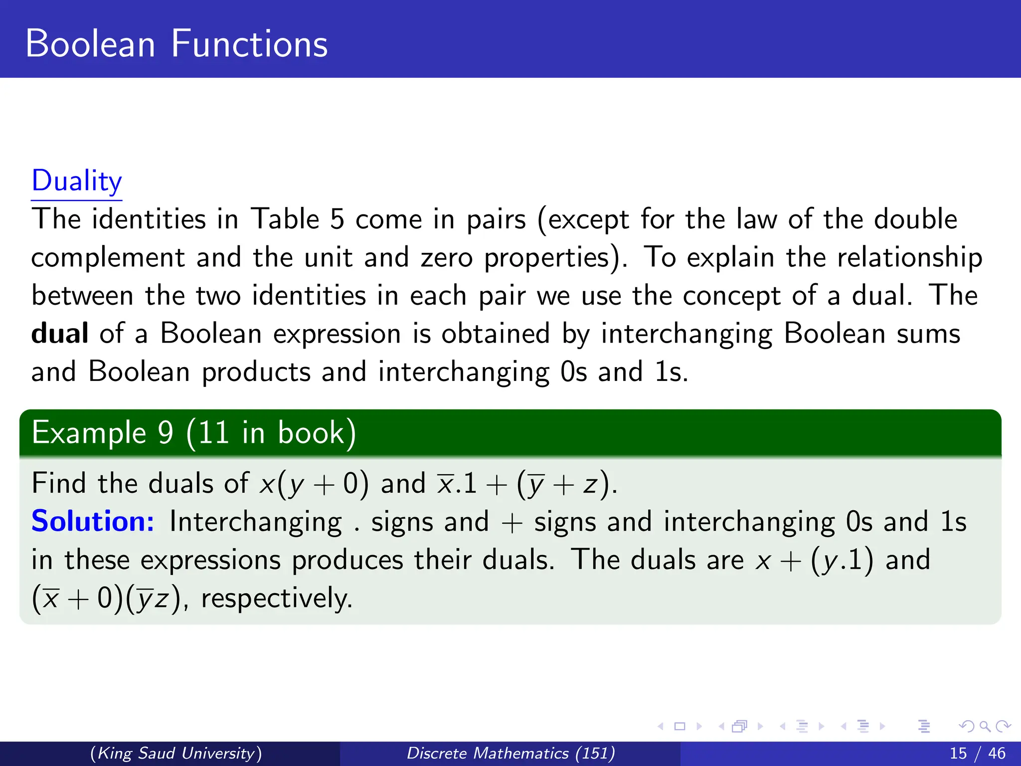 boolean_algebra.pdf for discrete mathematics | PDF
