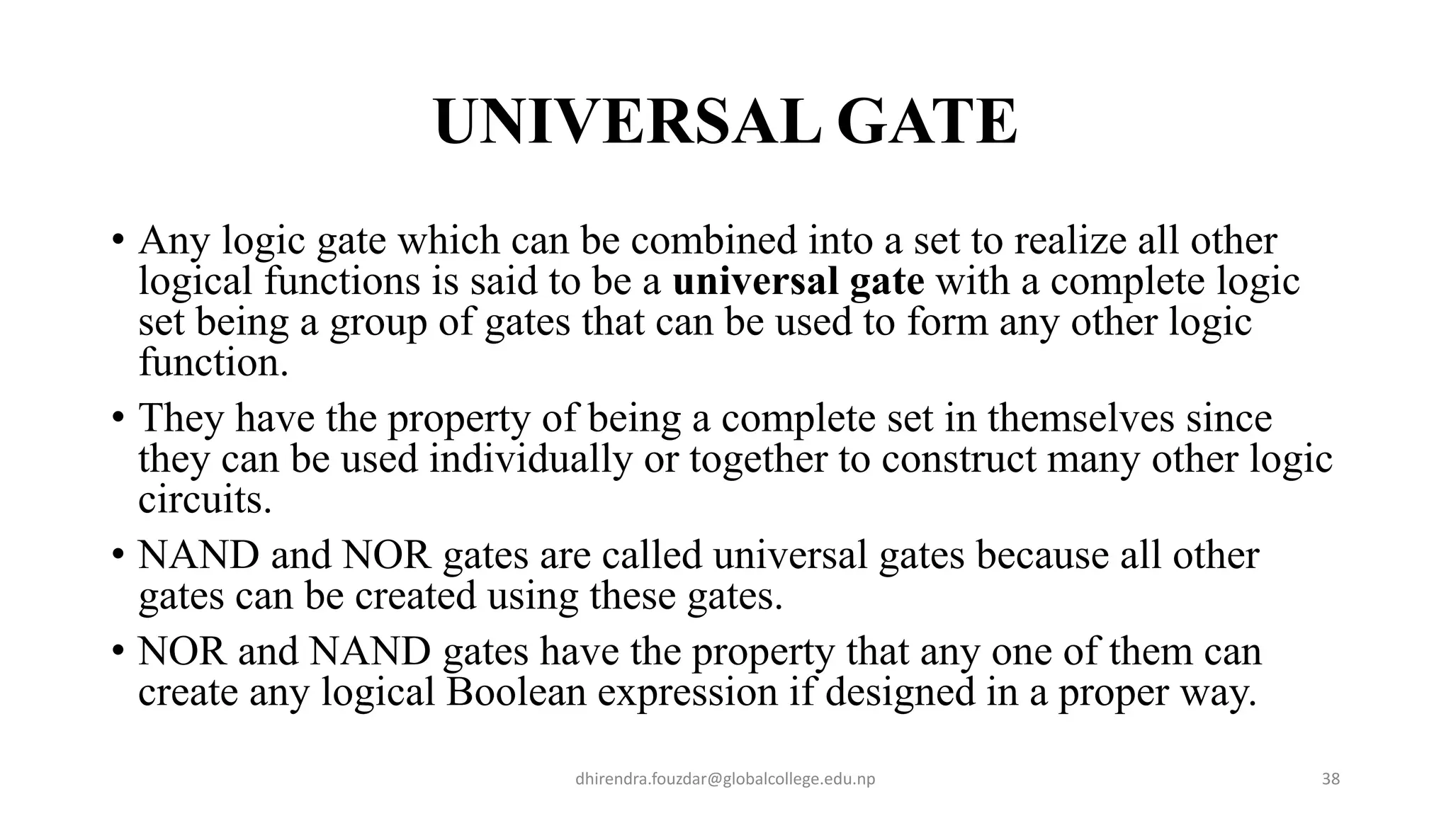 BOOLEAN ALGEBRA of Computer subject for learning | PDF