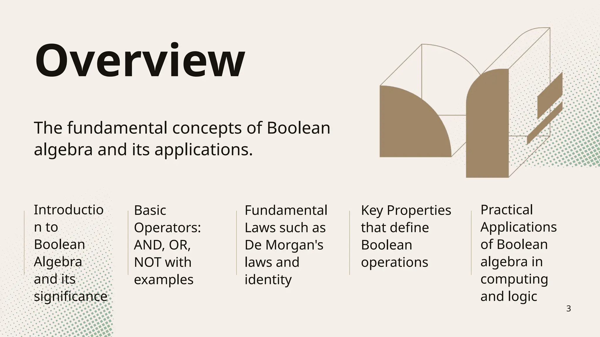 Understanding Boolean Algebra for Beginners | PPTX