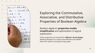 Understanding Boolean Algebra for Beginners | PPTX