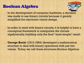 Boolean algebra akash | PPT