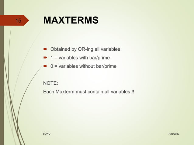 Boolean algebra and logic gates | PPT