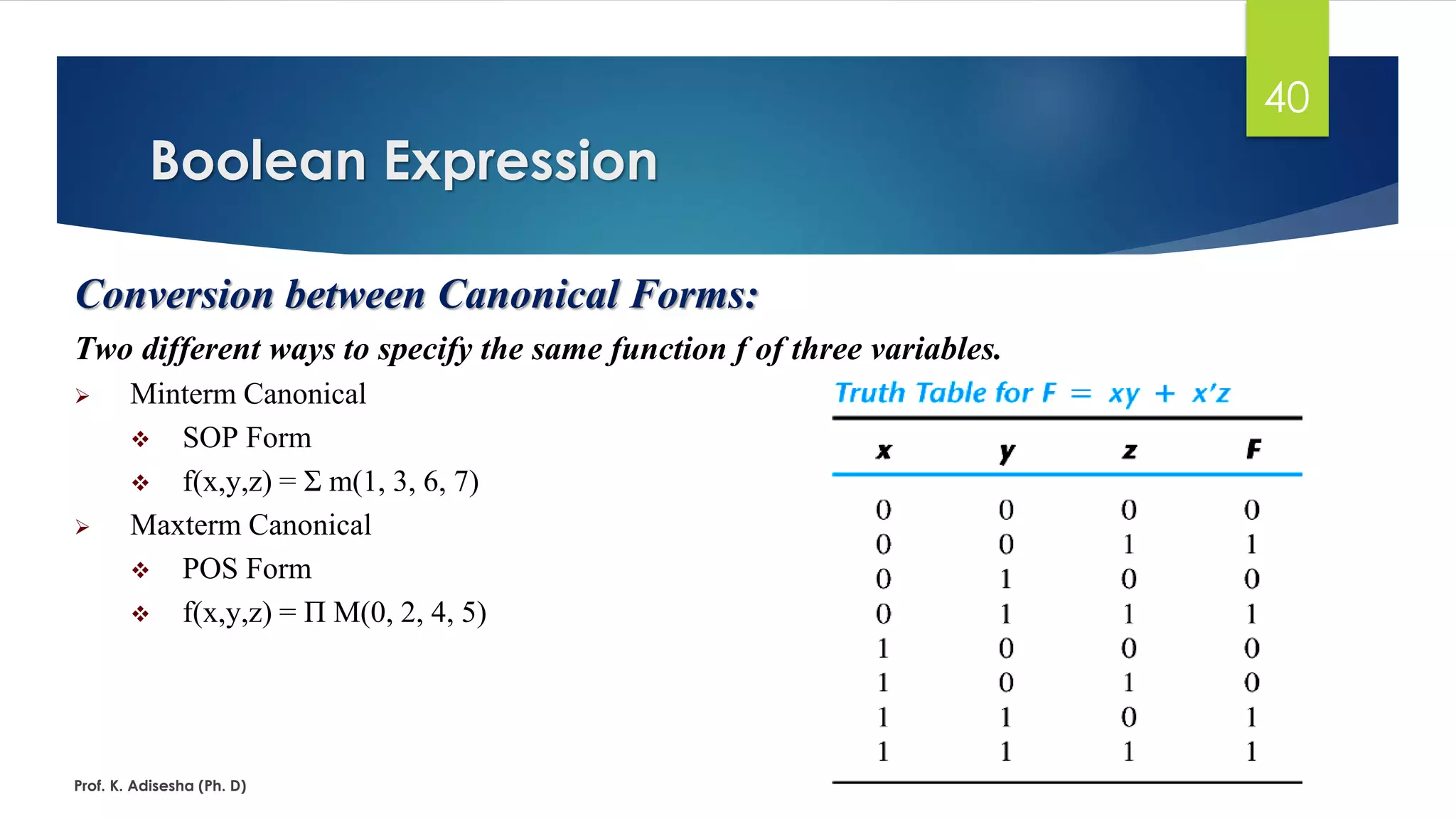 Boolean algebra & logic gates | PDF