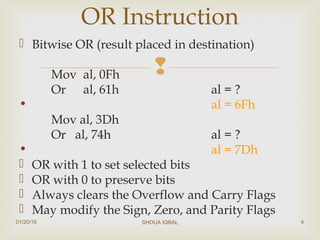 Boolean and comparison_instructions | PPT