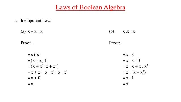 Boolean expression org.